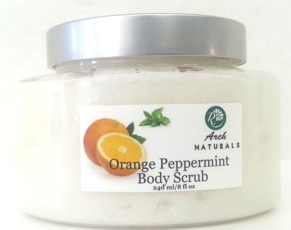 Orange Peppermint Body Scrub – Renaud Naturals